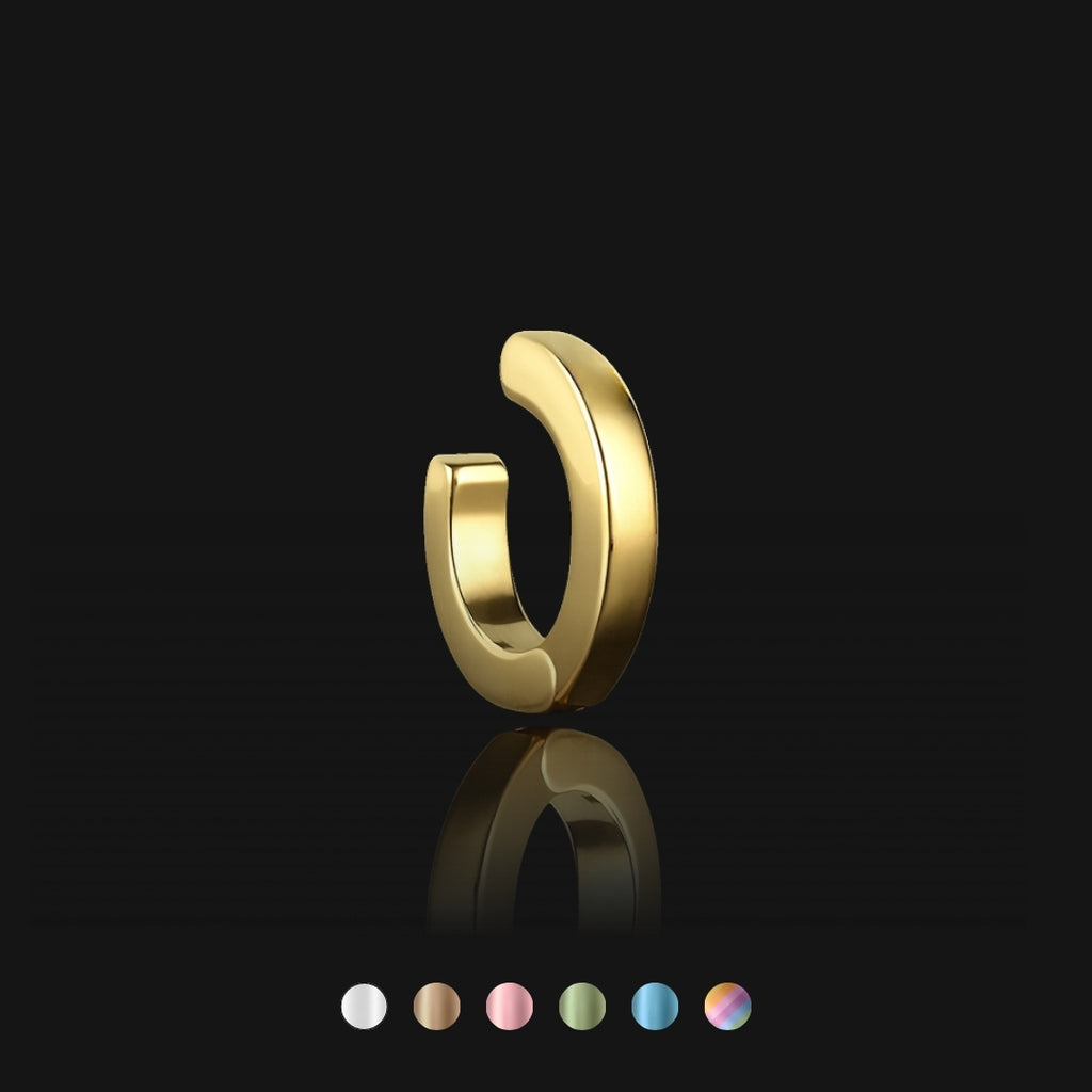 Gold Pain-Free Ear Cuff - New Plain Design | NIKITA Jewellery