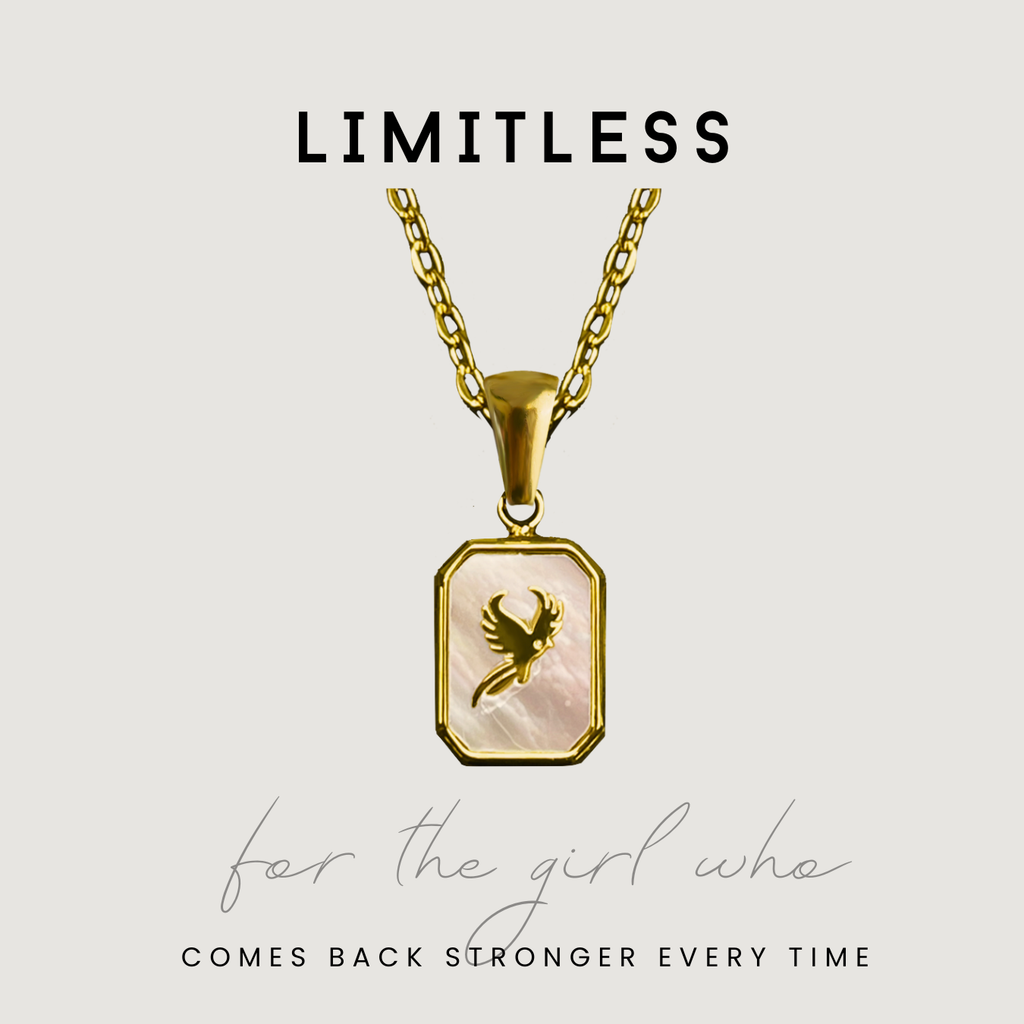 LIMITLESS Phoenix Empowering Pendant Necklace - Gold Plated | NIKITA ...